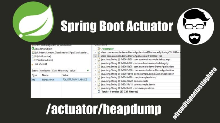 Seguridad del Actuator en Spring Boot 2 - Todo sobre Animales y Bichos